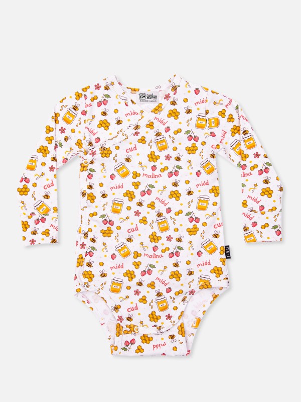 CUD, MIÓD, MALINA / body niemowlęce / kremowe | NadWyraz.com