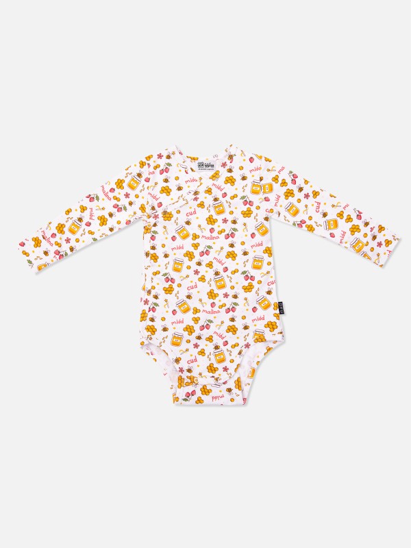 CUD, MIÓD, MALINA / body niemowlęce / kremowe | NadWyraz.com