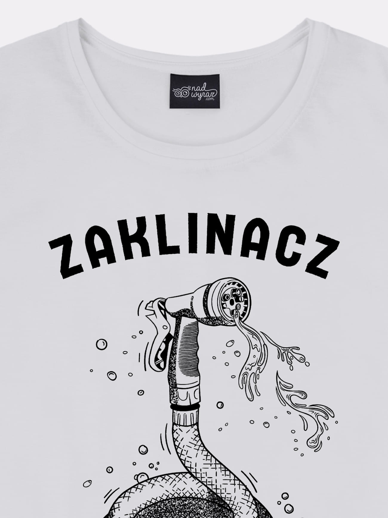 ZAKLINACZ WĘŻY OGRODOWYCH / koszulka męska / szara